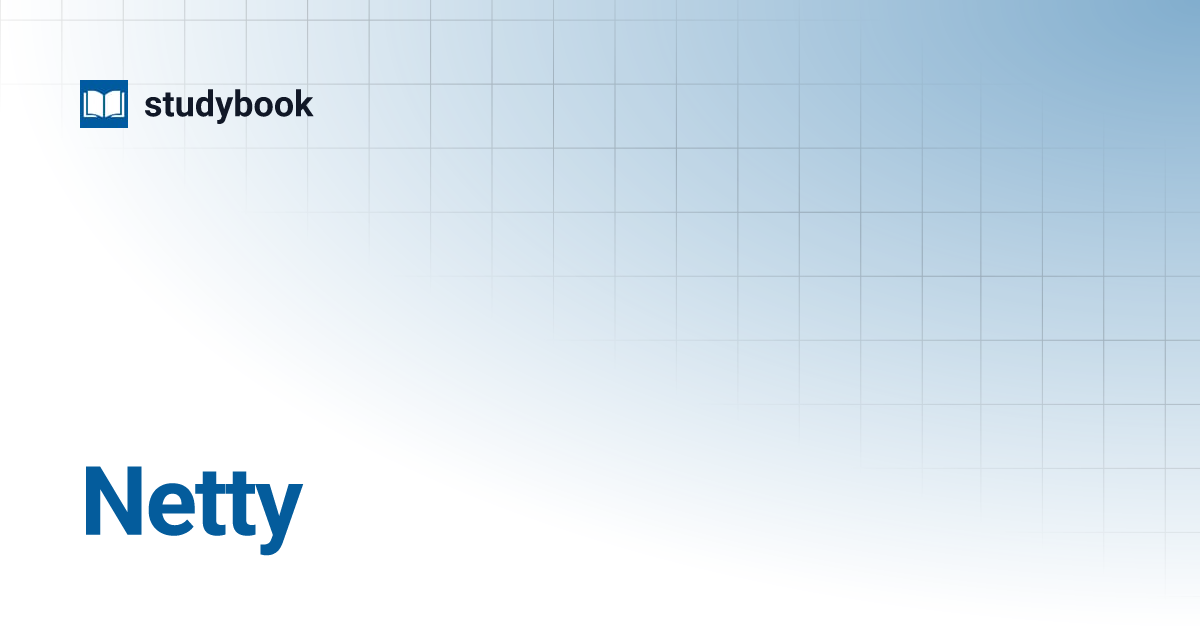 Netty | studybook