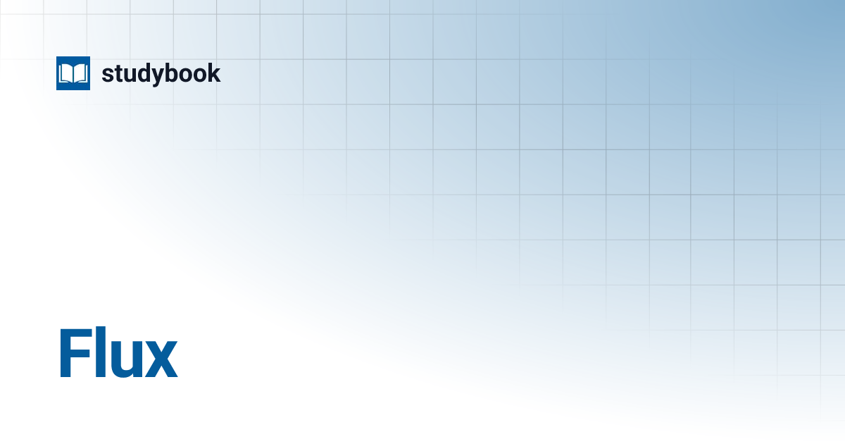 Flux | studybook